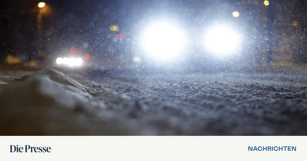 Wie Blitzeis entsteht und worauf man dabei achten sollte – DiePresse.com